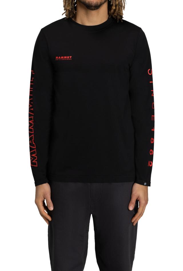 Mammut QD ロゴ プリント ロングス リーブ Tシャツ アジアンフィット メンズ/QD Logo Print Longsleeve T-shirts AF Men