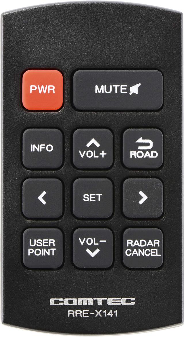 コムテック レーダー探知機用オプション コムテック製レーダー探知機専用リモコン RRE-X141の通販はau PAY マーケット - わくわくマーケット | au PAY マーケット－通販サイト