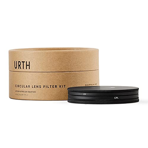 Urth 77mm UV + 偏光(CPL) レンズフィルターキット