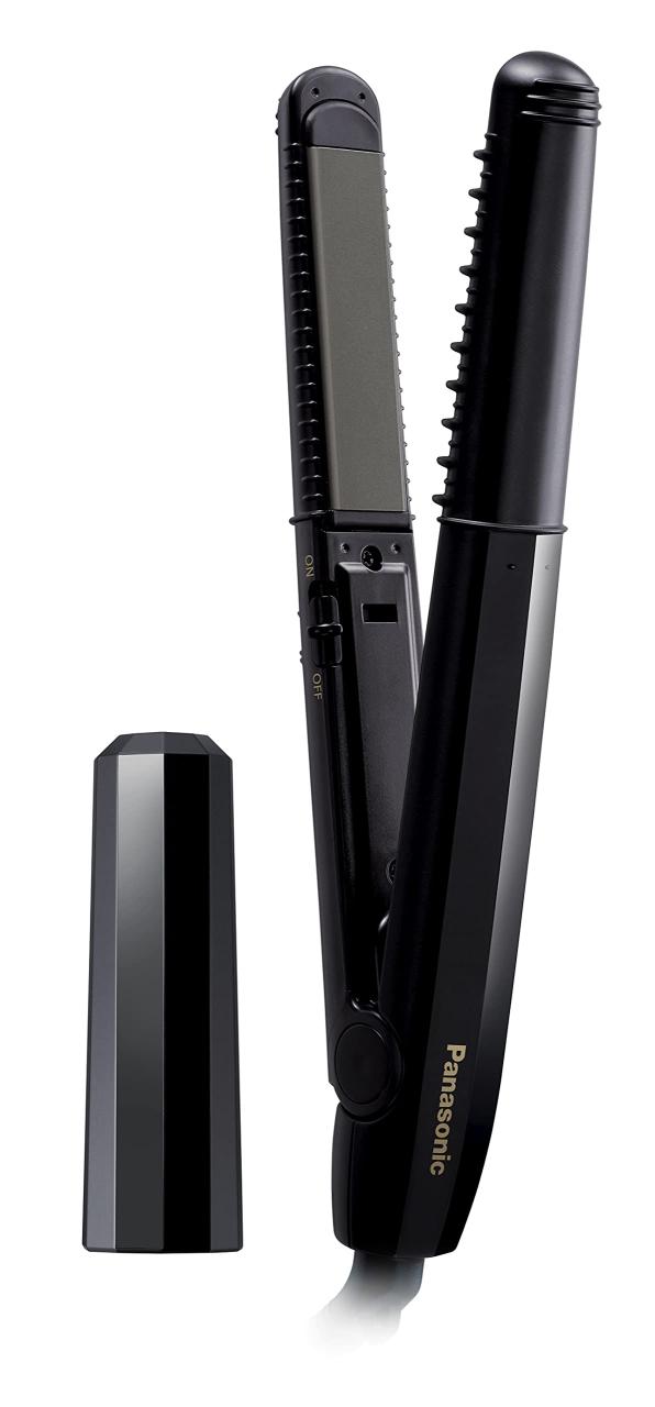 パナソニック コンパクトアイロン ショートヘア＆メンズ向け アレンジ・ストレート 2Wayタイプ 黒