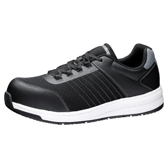 ミドリ安全 安全作業靴 JSAA認定 高反発 プロスニーカー QL01N ブラック 26.5 cm 3E