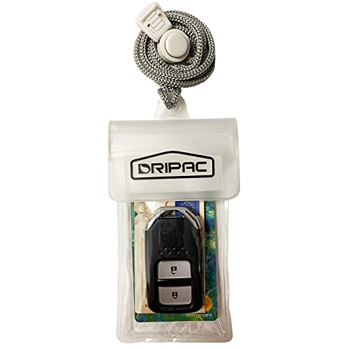 DRIPAC 防水カーキーFOBケース 防水財布 防水ホルダーポーチ キーIDバッジ クレジットカード 現 金用 (ホワイト)の通販はau ...