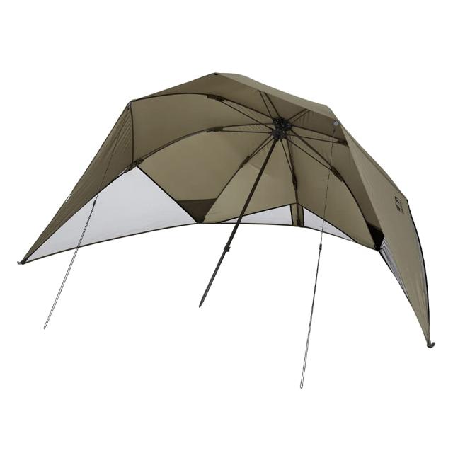 アイリスオーヤマ シェード サンシェード ビーチテント ワンタッチ開閉 簡単設置 コンパクト収納 ペグ付き 簡易テント 日よけ