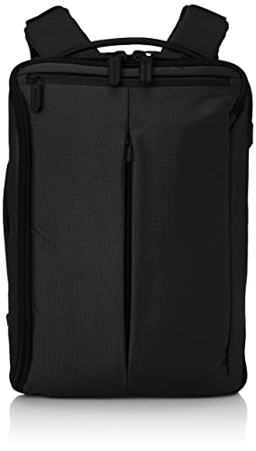 エースジーン ビジネスリュック デュアルポーズ A4 15.6インチPC収納可 3気室 チェ ストベルト付 35111 メンズ ブラック