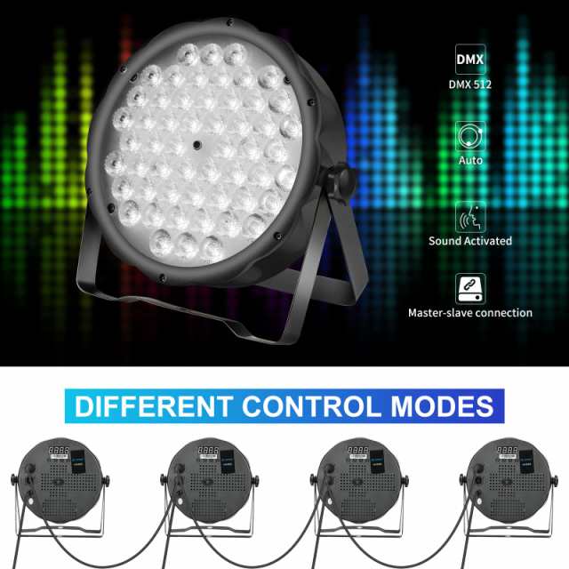 BETOPPER ディスコライト 54x1.5W RGBW LED 舞台照明 LPC008S BETOPPER ディスコライト 54x1.5W RGBW LED 舞台照明 LPC008S