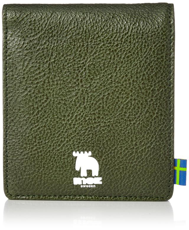 モズ 二つ折り財布 No.86110 グリーン