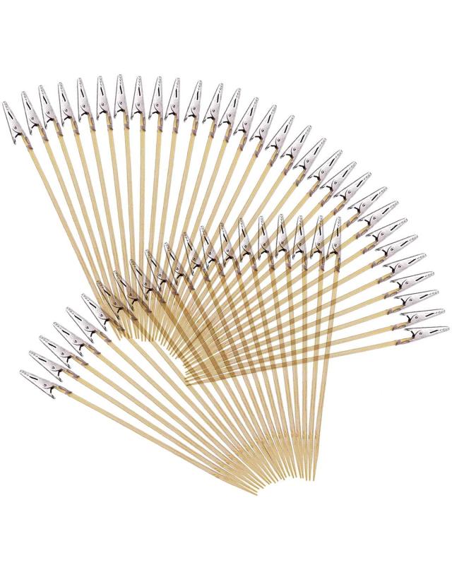 YFFSFDC ネコの手持ち手棒 ペインティングクリップ 50本入塗装棒 プラモデル ホビー用塗装用具 組み立て済み クリップ セット エアブラシの通販はau PAY マーケット - エム ...