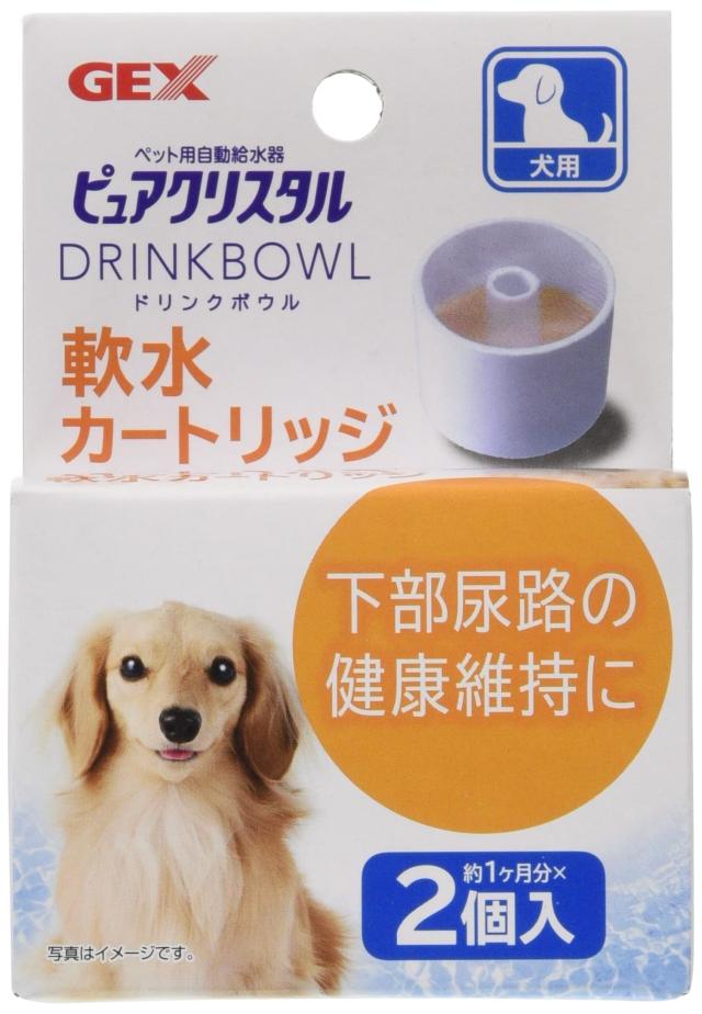 GEX クリスタル ドリンクボウル 軟水カートリッジ犬用 2個×24個セットの通販はau PAY マーケット - TandKショップ | au PAY マーケット－通販サイト