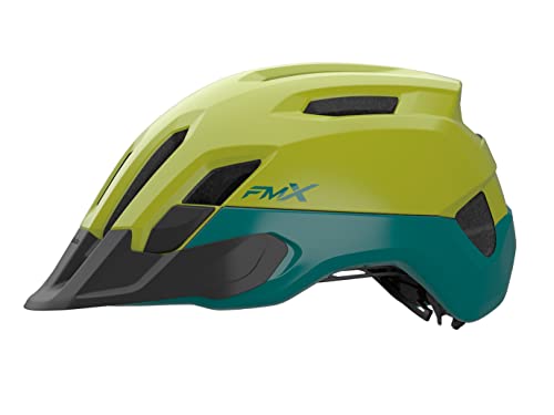 OGK KABUTO(オージーケーカブト) 自転車 ヘルメ ット FM-X マットイエ ローグリーン サイズ:M/L(頭囲:57-59cm) JCF推奨