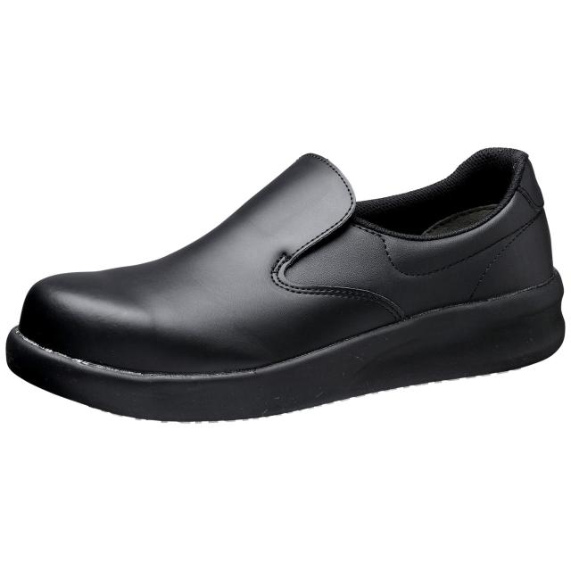 ミドリ安全 安全作業靴 JSAA認定 プロスニーカー 先芯入 耐滑 ハイグリップ NHF600 ブラック 30.0cm