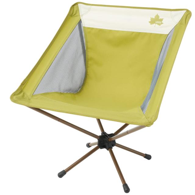 ロゴス(LOGOS) LOGOS Life バケットチェア(カラフルロゴス)(イエロー) 73321000