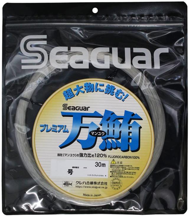 シーガー(Seaguar) シーガー プレミアム万鮪 30m 60号 クリア