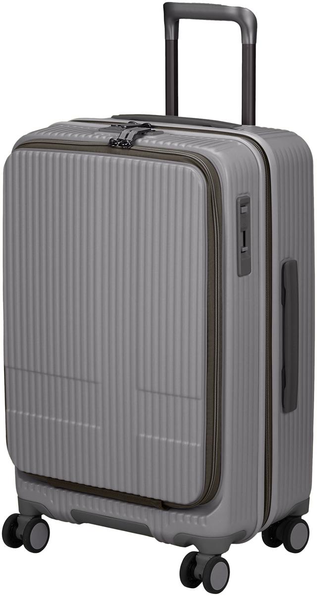イノベーター スーツケース INV155 マット 55L 付 62 cm 3.9kg スチールグレー