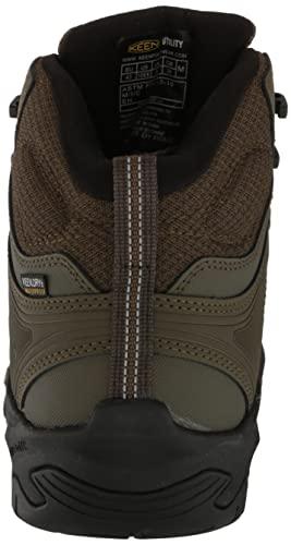 キーン ワークシューズ RENO MID KBF WP DARK OLIVE/BLACK