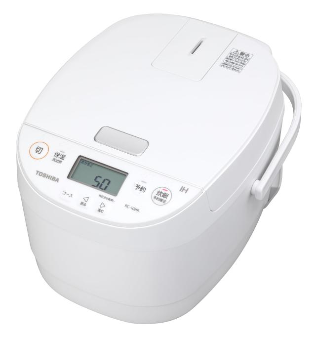 TOSHIBA(東芝) 炊飯器 5.5合 IH rice cooker 保温白米24時間 RC-10HR(W) おかゆ 炊込み 玄米 温泉卵