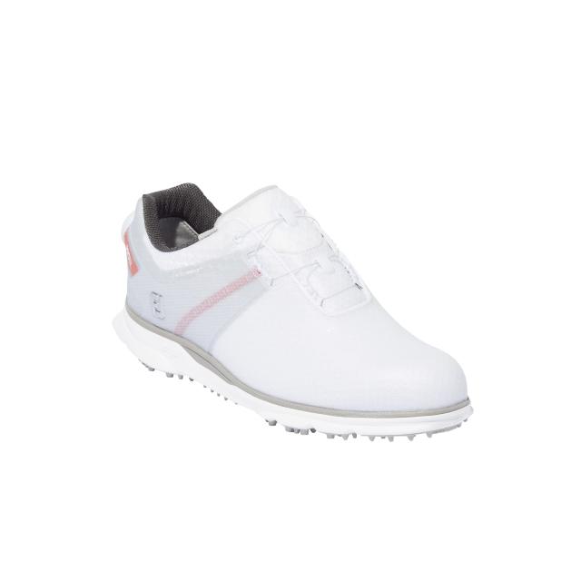 フットジョイ ゴルフシューズ プロ/エスエル スポーツ BOA メンズ ホワイト/グレー 26.0 cm 3E