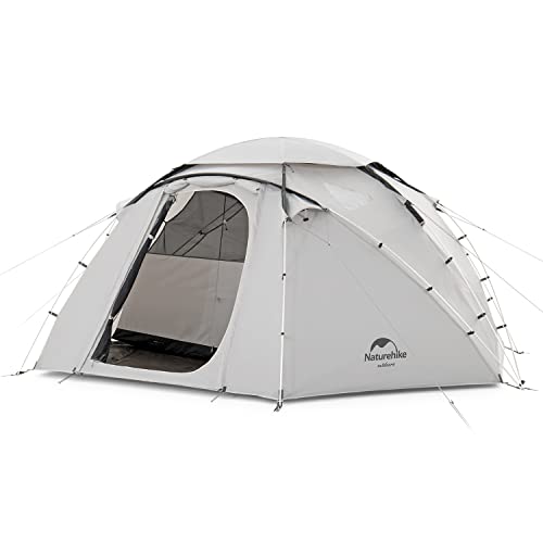 Naturehike ドームテント 測地線構造 登山 雪用スカート 大型 アウトドア キャンプ 雪山 ハイキング キャンピング ビーチ 防雨 耐水圧PU3