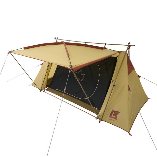 ロゴス(LOGOS) LOGOS Fes PANELラムダΛ DUO-BC 71201131 ベージュ サイズ:(約)全長375×幅260×高さ160cm