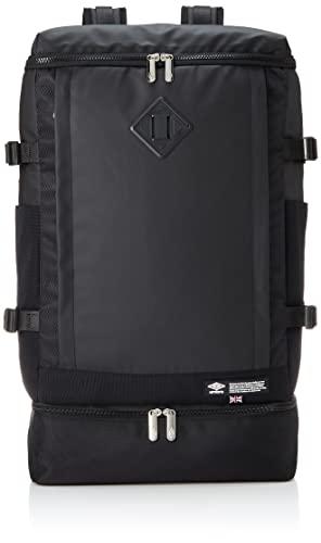 アンブロ スクエアリュック デイパック バックパック 二層 シューズボックス 大容量 Loreley 70205 メンズ ブラック