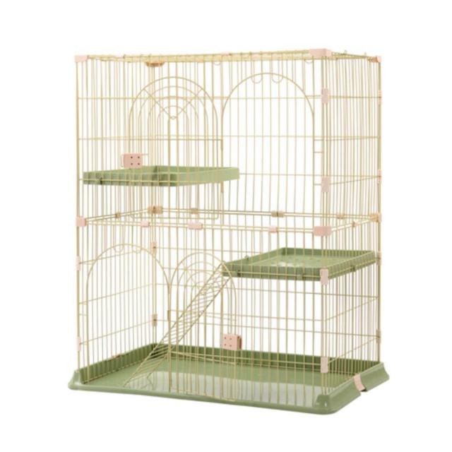 オーエスジェイ(OSJ) 猫ケージ キャットケージ 2段 おしゃれ キャットハウス ネコハウス 留守番 梯子付き 保護 脱走防止 組み立て簡単 多の通販はau PAY マーケット ...