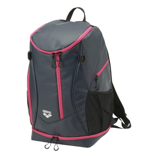 arena(アリーナ) バックパック男女兼用 フリーサイズ はっ水 メッシュポケット付きスタイリッシュチームAEAVJA01