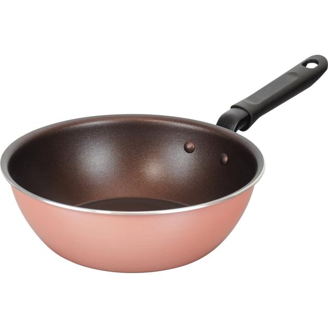 和平フレイズ 深型フライパン 炒め鍋 21cm IH対応 ガス 目玉焼 オムレツ PFOAフリー ふっ素樹脂加工 ピンク エアリーダイヤ RB-2687の通販はau PAY マーケット ...
