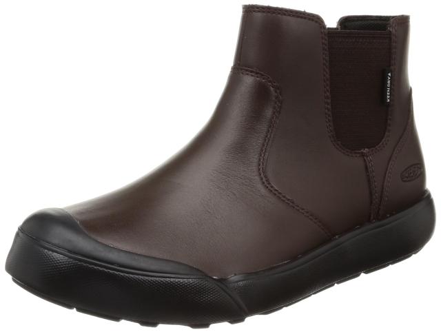 キーン ブーツ ELENA CHELSEA WP エレナ チェルシー ウォータープルーフ レディース Bison/Black 23.0 cm