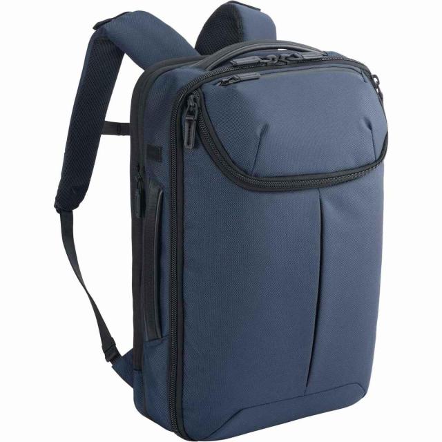 エースジーン ビジネスリュック デュアルポーズ 15.6インチPC収納可 A4サイズ対応 拡張タイプ 3気室 チェ ストベルト付 31L No.35113 メ