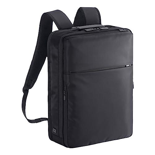 エースジーン ビジネスリュック ガジェタブル-R 15.6インチPC収納可 A4対応 太幅ハーネス採用 チェ ストベルト付 2気室 静音ファスナー