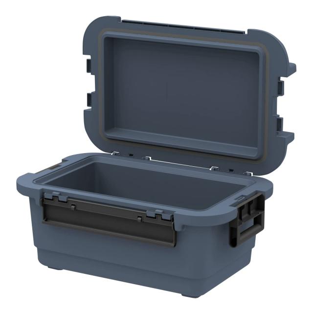 JEJアステージ 冷気を逃がさない クーラーボックス グランクール 26.5L 日本製幅640×奥行408×高さ320mm3点バックル 強力保冷 軽量 ラ