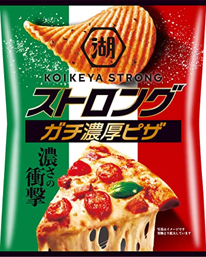 湖池屋 ストロング ポテトチップス ガチ濃厚ピザ 52g？12袋の通販はau PAY マーケット - アルバ | au PAY マーケット－通販サイト