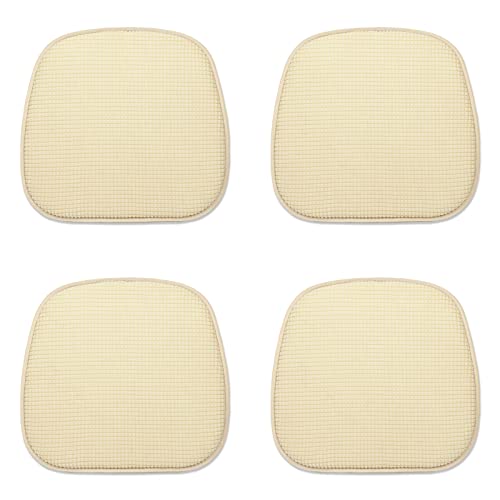 TanYoo クッション 座布団 ダイニング シートクッション 高反発 チェアパッド ざぶとん クッション 馬蹄型座布団 椅子クッション 4枚セッの通販はau PAY マーケット - ハッピー ...