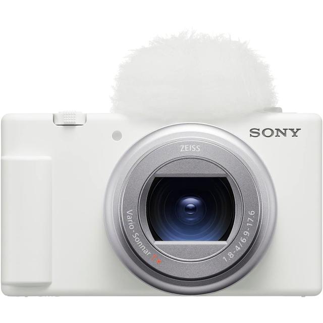 SONY(ソニー) コンパクトデジタルカメラ VLOGCAM Vlog用カメラ ZV-1II ボディ ウィンドスクリ ーン付属 18-50mm F1.8-4.0 ズームレンズ ホ