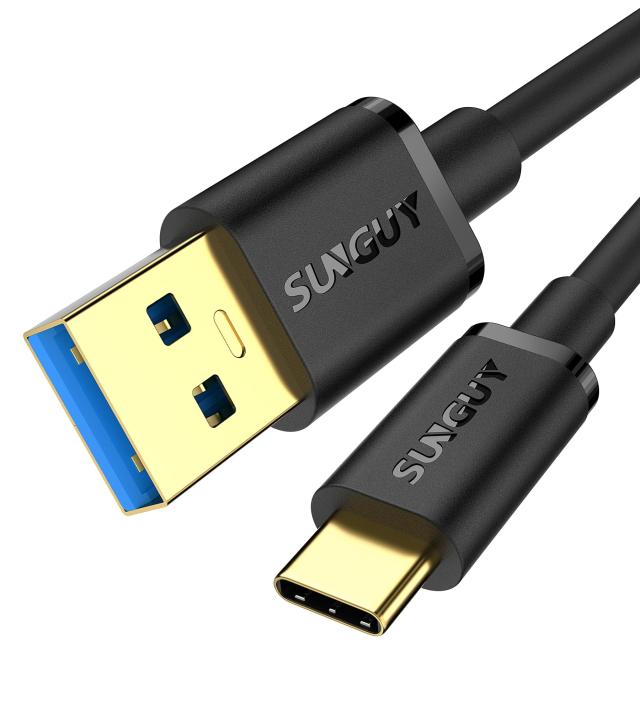 SUNGUY USB Type C ケーブル 0.5M USB-A to USB-C 10Gbps高速データ転送 USB3.1 Gen2 ケーブル 18W急速充電 Android Auto対応 ...