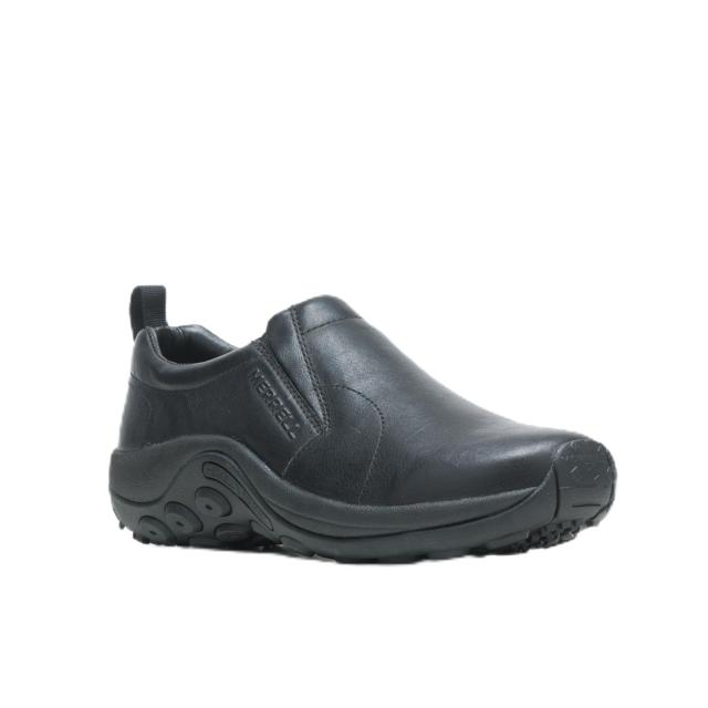 メレル ウォーキングシューズ JUNGLE MOC LEATHER 2 メンズ BLACK 29.0 cm 2E