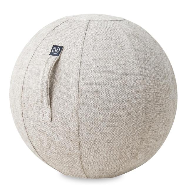 MIVIOS バランスボール シェリア 直径55cm カバー付き 椅子 スツール 軽量 空気入れ付き ストレッチ フィットネス ヨガ ヨガボール エク