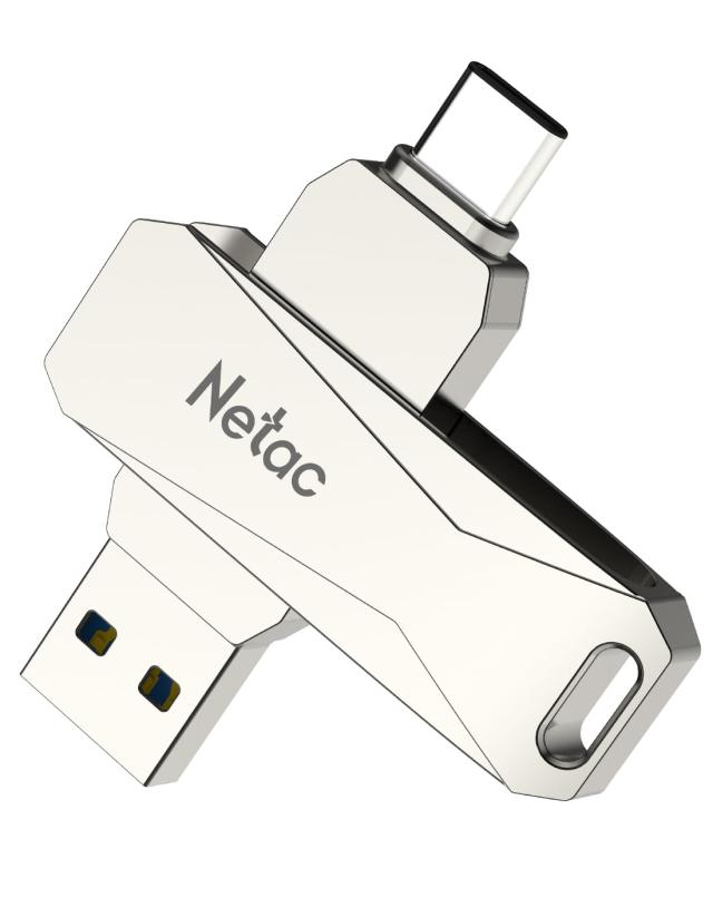 Netac USBメモリ 256GB 2in1 USB3.1/3.0・タイプc 高速メモリー 大容量フラッシュメモリ 外付けメモリ 小型 ...