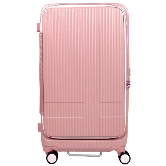 イノベーター スーツケース ドアオープン【75L】 4.6kg メローピンク