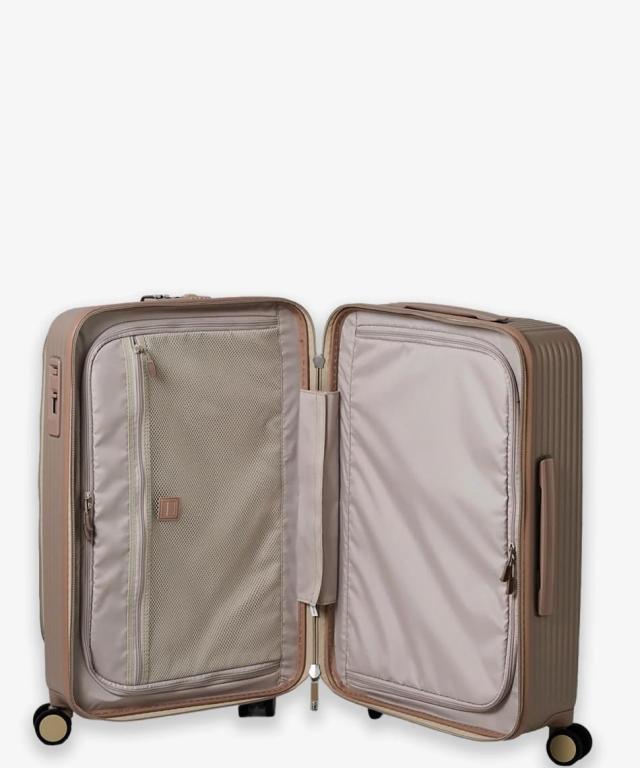 イノベーター スーツケース フロントオープン【55L】 3.9kg カフェラテ