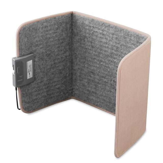 アイリスオーヤマ(IRIS OHYAMA) パネルヒーター 足元ヒーター デスク 5段階温度調節 折り畳み 省エネ オフ ィス 冷え対策 自動切りタイマ