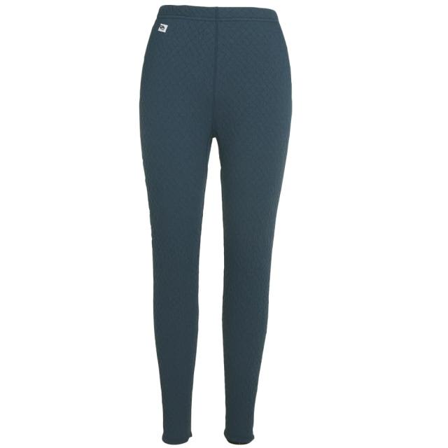 [ひだまり] 婦人用 タイツ チョモランマ[サピウム][3重袖シリーズ](ネービー) (L) QMS862