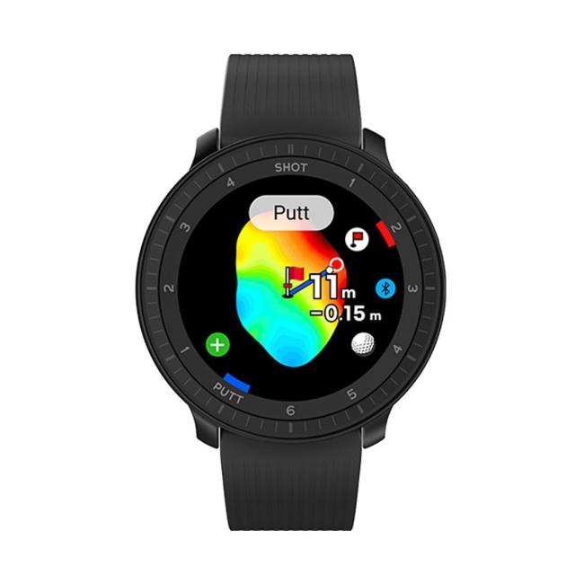 [ボイスキャディ] ゴルフナビ 時計型 T9 T-Ultra テンポ練習モード ショット＆パット自動認識 高低差距離表示 3点間距離表示 グリーンアン