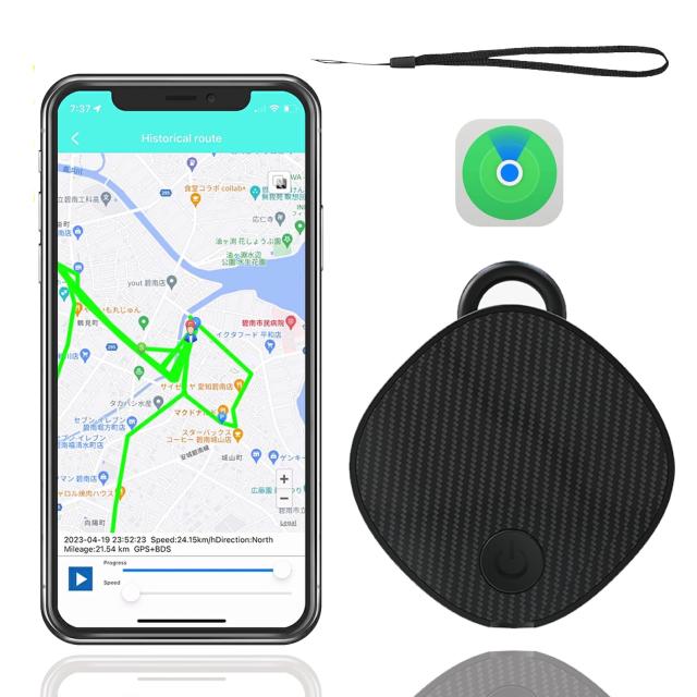【2024新登場 ＆ 超強力信号です】CEERO 小型 スマートトラッカー 小型GPS発信機 電池寿命約3年 電池交換可能 財布忘れ物防止タグ ...