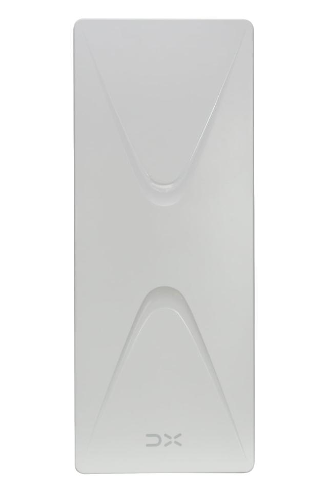 DXアンテナ アンテナ 地上デジタルアンテナ (ブースター内蔵) UHF 壁面(26素子相当) オールチャンネル(13ch.~52ch.)対応 小型 簡単に組み