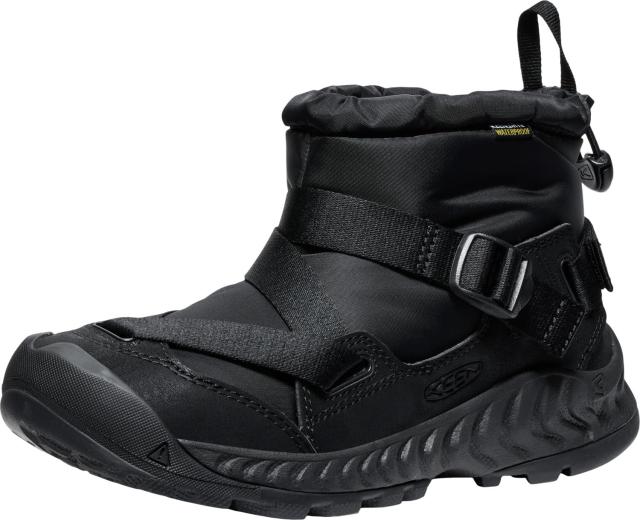 キーン ブーツ HOODZERRA II WP フッドゼラ ツー ウォータープルーフ レディース BLACK/BLACK 22.5 cm