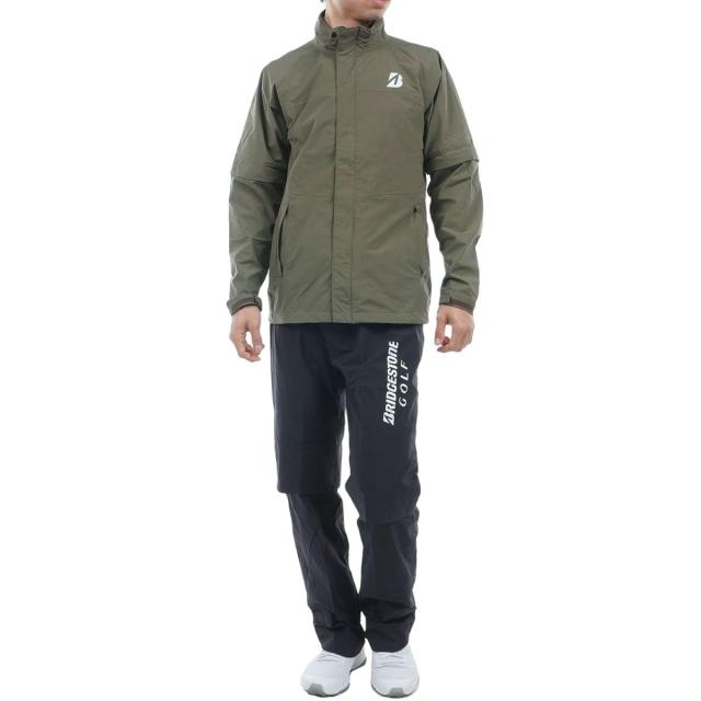 ブリヂストンゴルフ レインコート 水神レインセット84G03 メンズ KH M