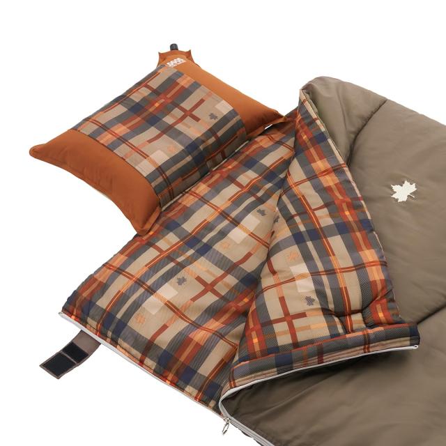 ロゴス(LOGOS) 抗菌防臭 丸洗いサウンドリーシュラフ・-2 (枕ホルダー付き) 72600018 寝袋 -2℃まで対応 防災 連結可能 丸洗いOK