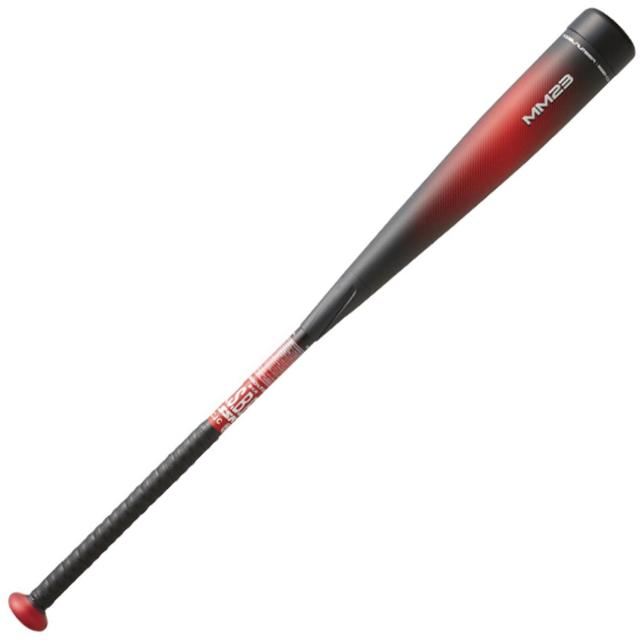 SSK(エスエスケイ) 野球 軟式FRP製バット MM23 ブラック×レッド(9020) 84cm(740g平均)