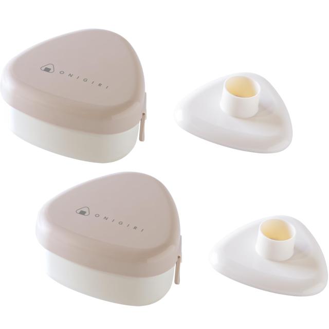 オーエスケー（OSK) 2個セット 弁当箱 爆弾 おにぎりケース 290ml ベージュ 日本製 押し型付 電子レンジ対応 LS-20 日本製の通販はau PAY マーケット - MRN's ...
