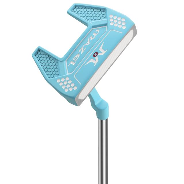 MAZEL ゴルフ パター クラブ 右用 メンズ ロフト角:3.5 ライ角:72度 シャフト長さ:34インチ 番手:パター (青 - アップグレード)